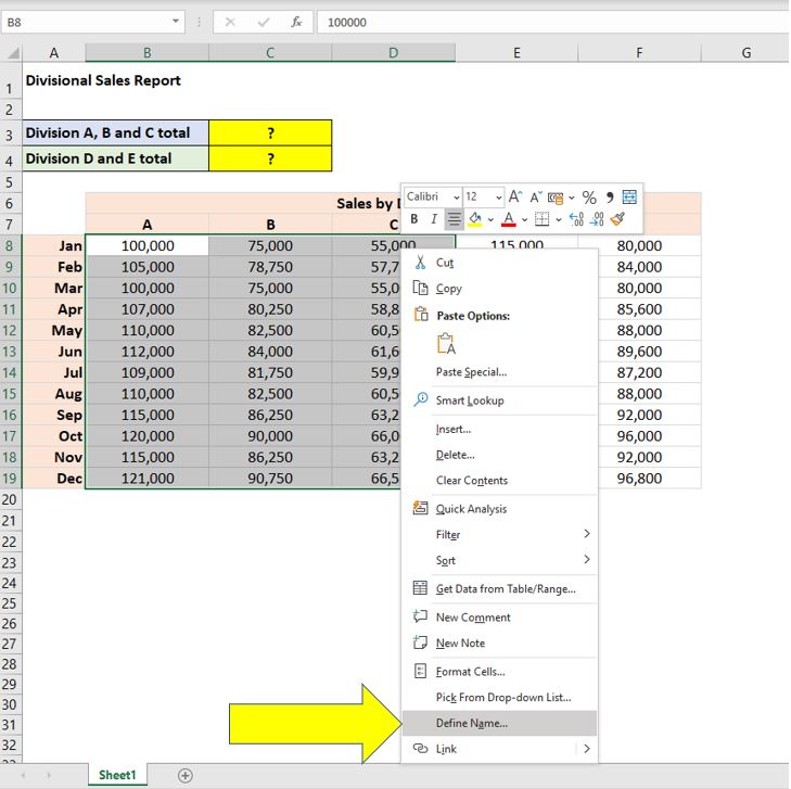 How To Use Named Ranges In Excel How To Use Named Ranges In Excel