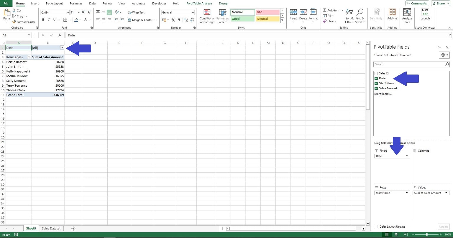 Excel Pivot Tables and How to Create One | Dedicated Excel