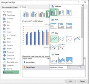 How to Create a Goal Line on a Chart | Dedicated Excel