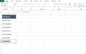 The Autocomplete Option in Excel | Dedicated Excel