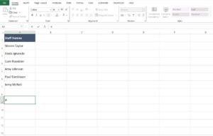 The Autocomplete Option in Excel | Dedicated Excel