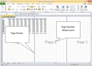 Remove Page Breaks and Page Number Watermark in Excel | Dedicated Excel