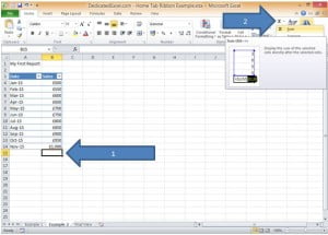 Guide to the Excel Ribbon – Home Tab | Dedicated Excel