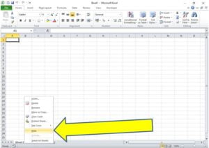 How to Hide Excel Worksheets | Dedicated Excel