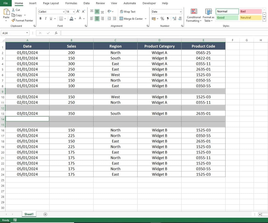 How to Remove Blank Rows in Excel | Dedicated Excel