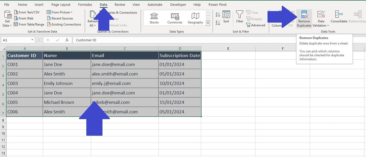 How to Find and Remove Duplicates in Excel | Dedicated Excel