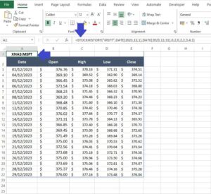 How to Unleash Excel’s STOCKHISTORY Function | Dedicated Excel