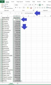 All 50 US States in Excel Format | Dedicated Excel
