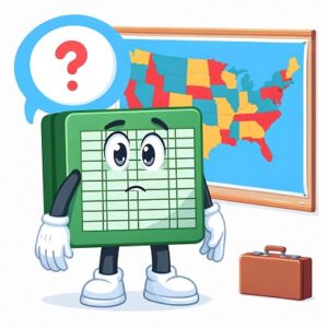 All 50 US States in Excel Format | Dedicated Excel