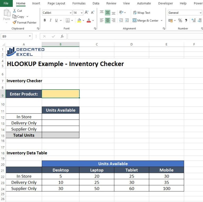 How to Get the Most from HLOOKUP in Excel | Dedicated Excel