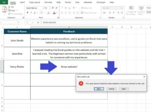 How to Use Data Validation in Excel | Dedicated Excel